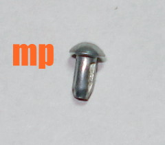 Kerbnagel 10 Stück, Typenschild Rahmen, Hercules, Zündapp-N020020147607