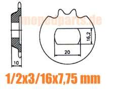 Ritzel Pinion 13 Z. KTM 50 SS Super Enduro 50 ME